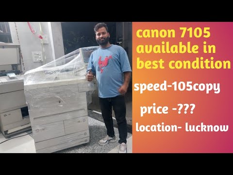 canon 7105 photocopy machine full detail video| best photocopy machine ...