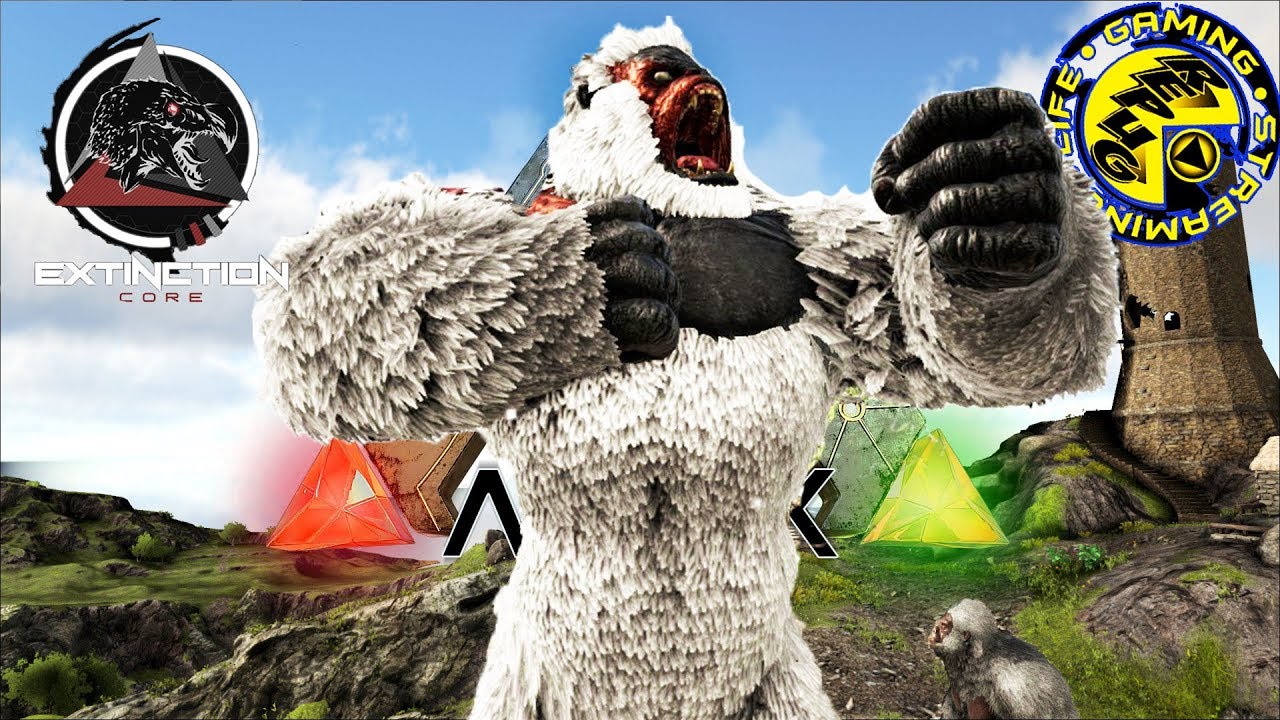 ARK: SURVIVAL EVOLVED: MEGAPITHECUS TAME AND DEITY FIGHTS![RePuG ...