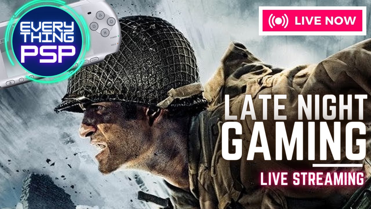 Late Night PSP Gaming Live Stream #3 - Medal of Honor: Heroes 2 ...