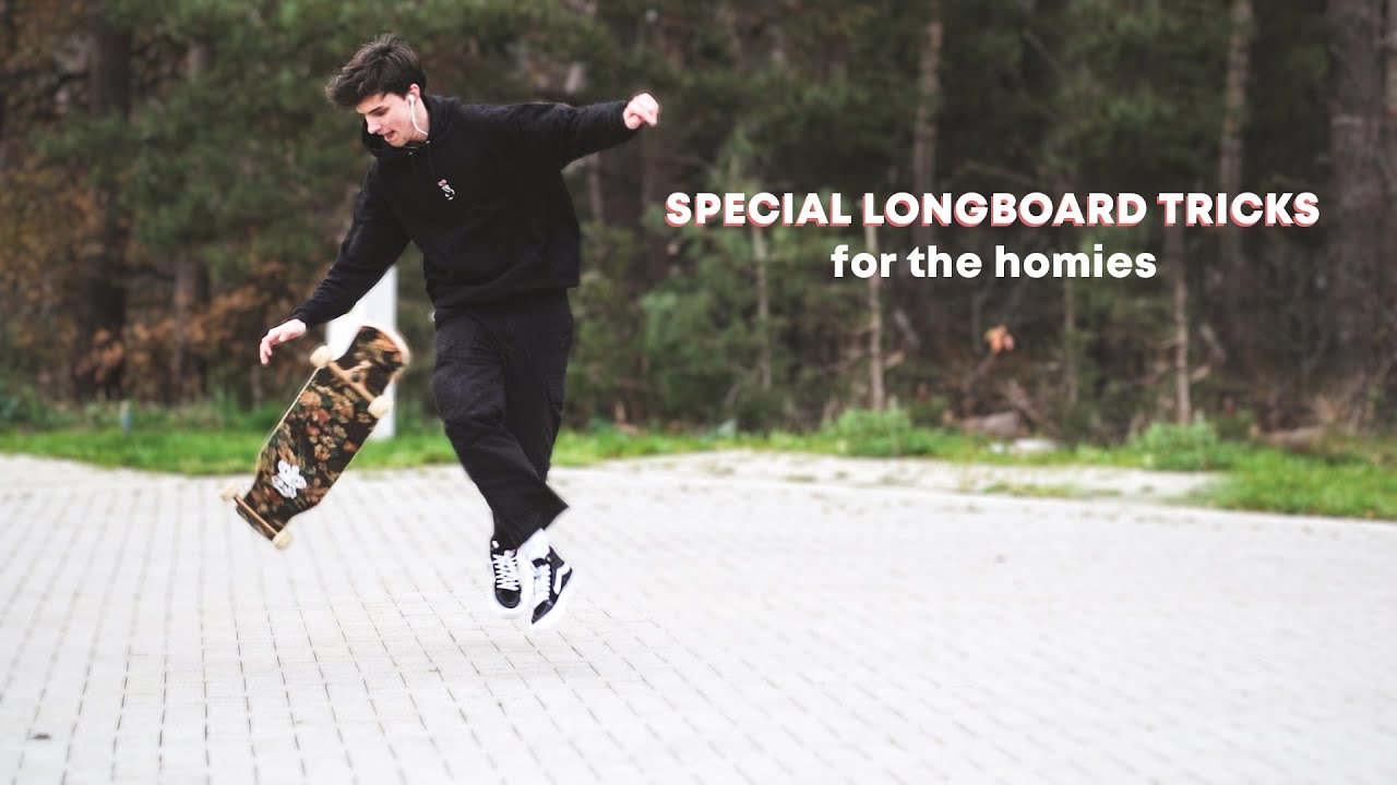 LONGBOARD TRICKS for the homies | Dance x Freestyle - YouTube