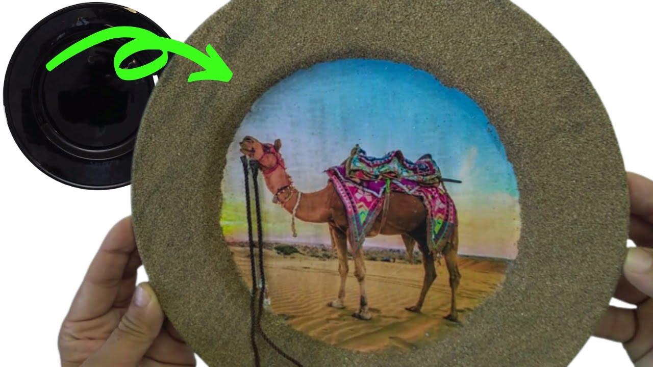 DIY decorative wall plates - Decoupage on ceramic plates | 🐪 CAMEL IN ...