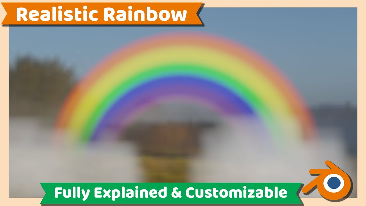 Blender Tutorial : Realistic Rainbow ( Eevee ) - YouTube