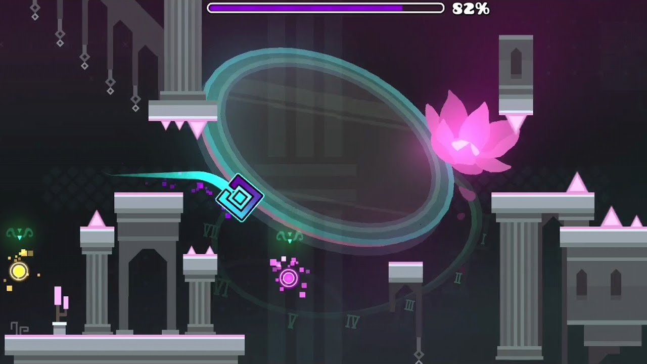 Geometry Dash - Dream Flower by Xender Game & Knots - YouTube