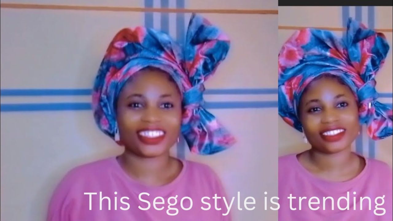 2024 Trending and creative Sego Gele Style tutorial, how to tie Asoebi ...