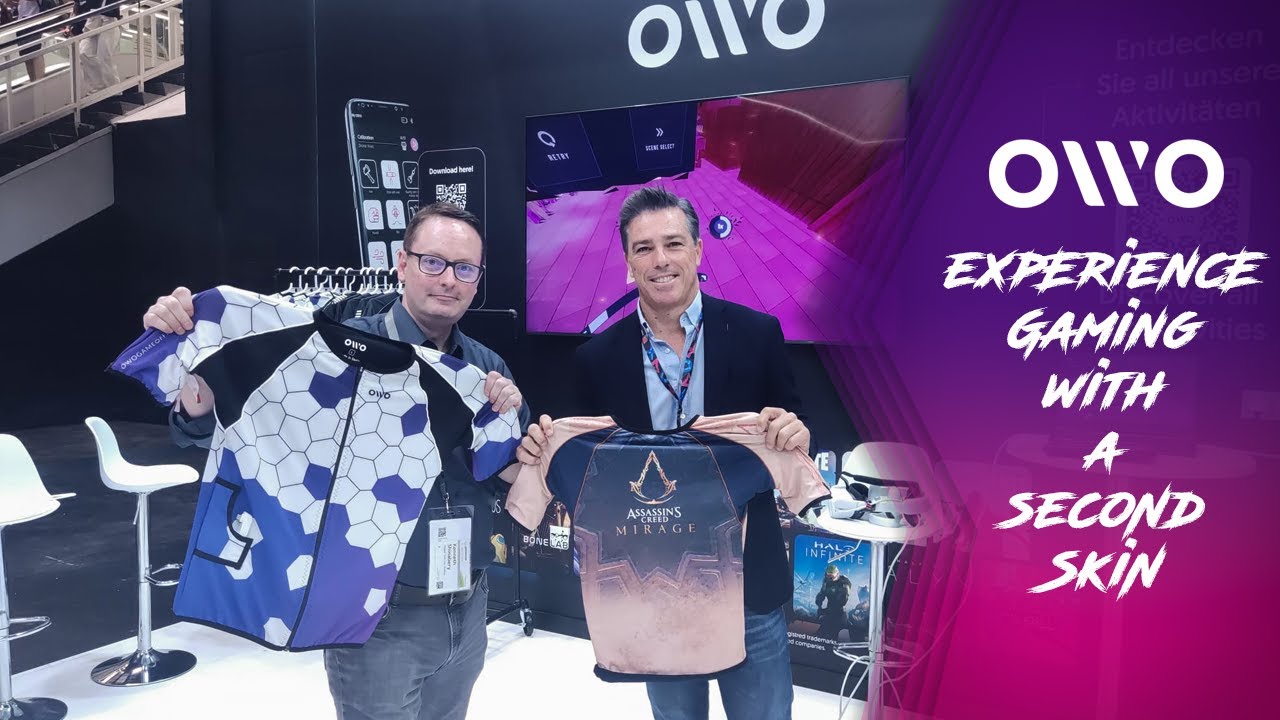 OWO's 2nd Skin Takes Gaming To The Next Level - YouTube
