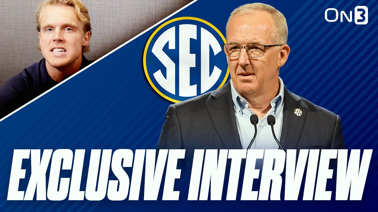 SEC Commissioner Greg Sankey on future SEC expansion, Texas & OU ...