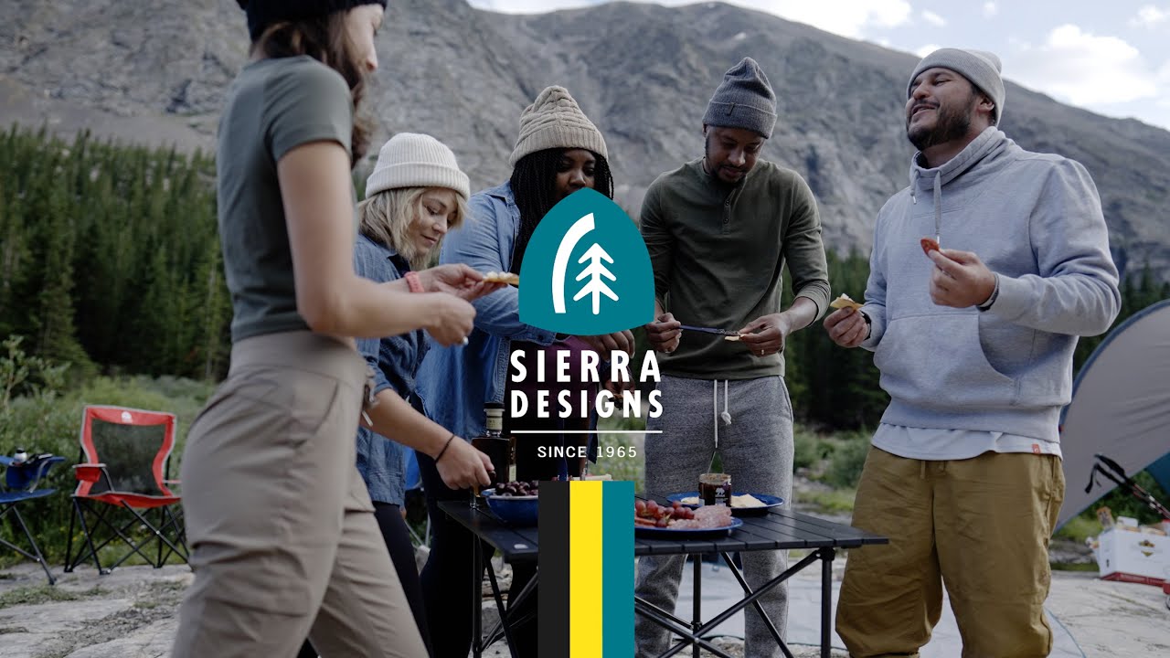 Easy Roll Up Aluminum Table | Sierra Designs - YouTube