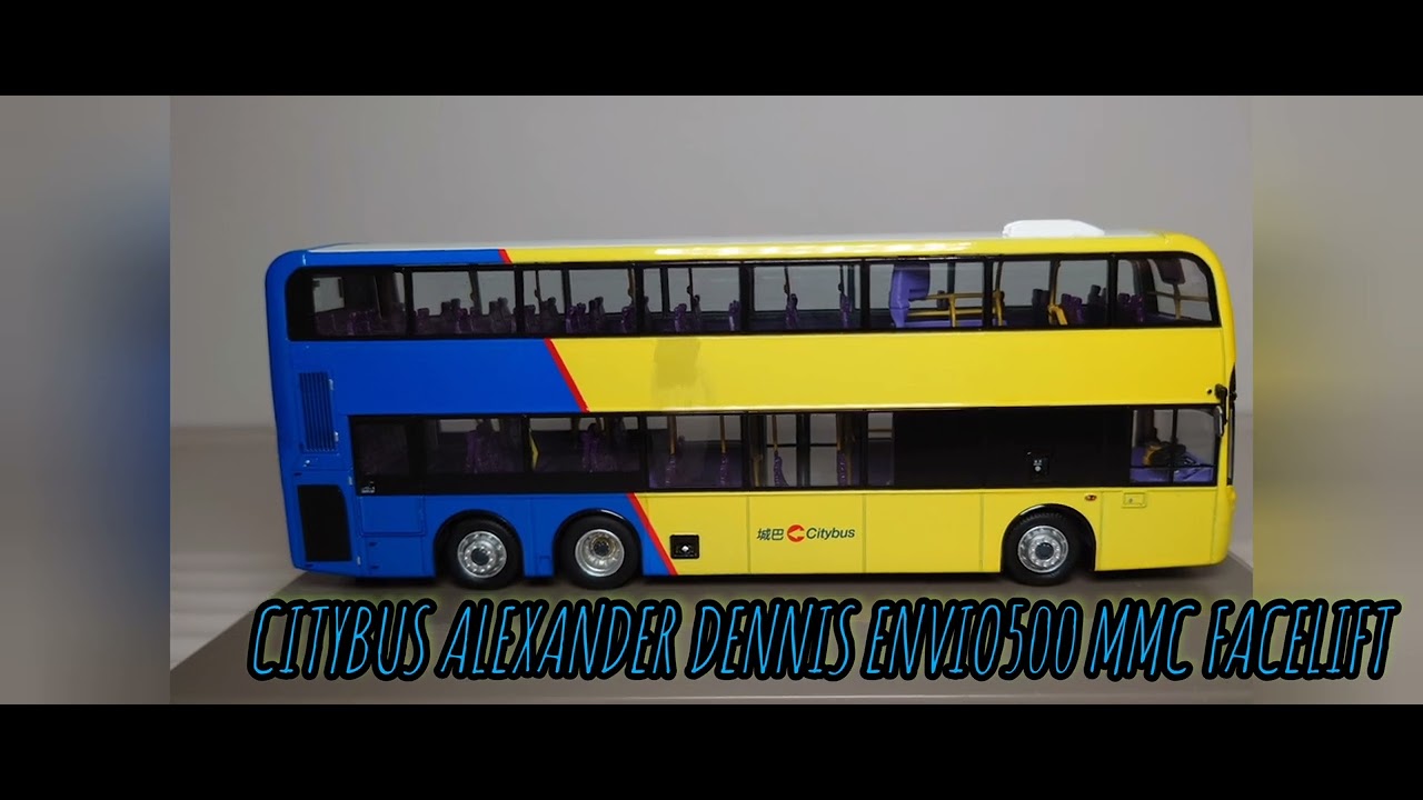 1:76 CITY BUS (CTB) ALEXANDER DENNIS ENVIRO500 MMC FACELIFT 12M (RT. 8P) EP. 5/5 - YouTube