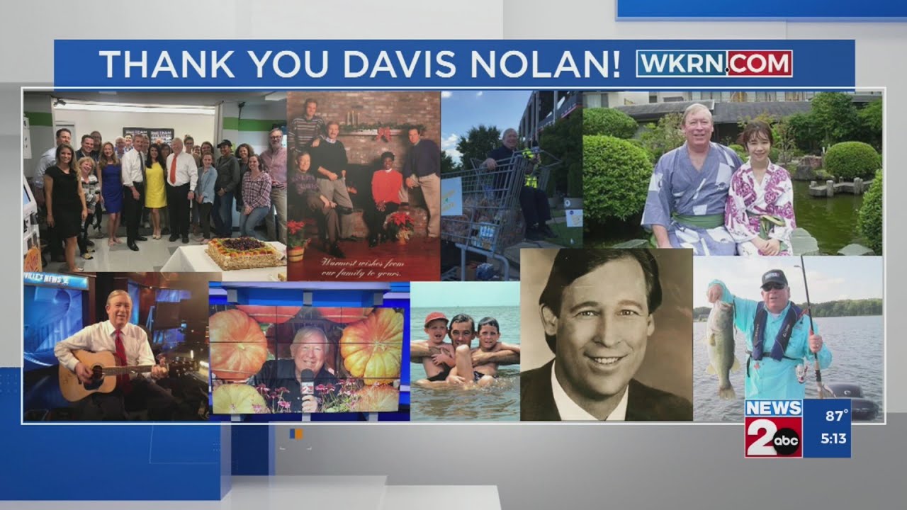 Davis Nolan to retire after 40+ years at News 2 - YouTube