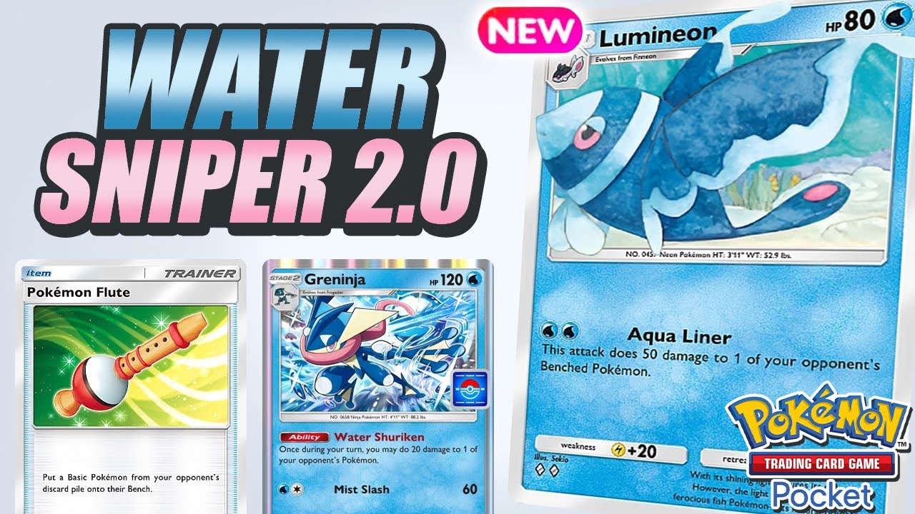 CRUSH OPPONENT'S BENCH with *NEW* LUMINEON Deck !! - Pokemon TCG Pocket ...