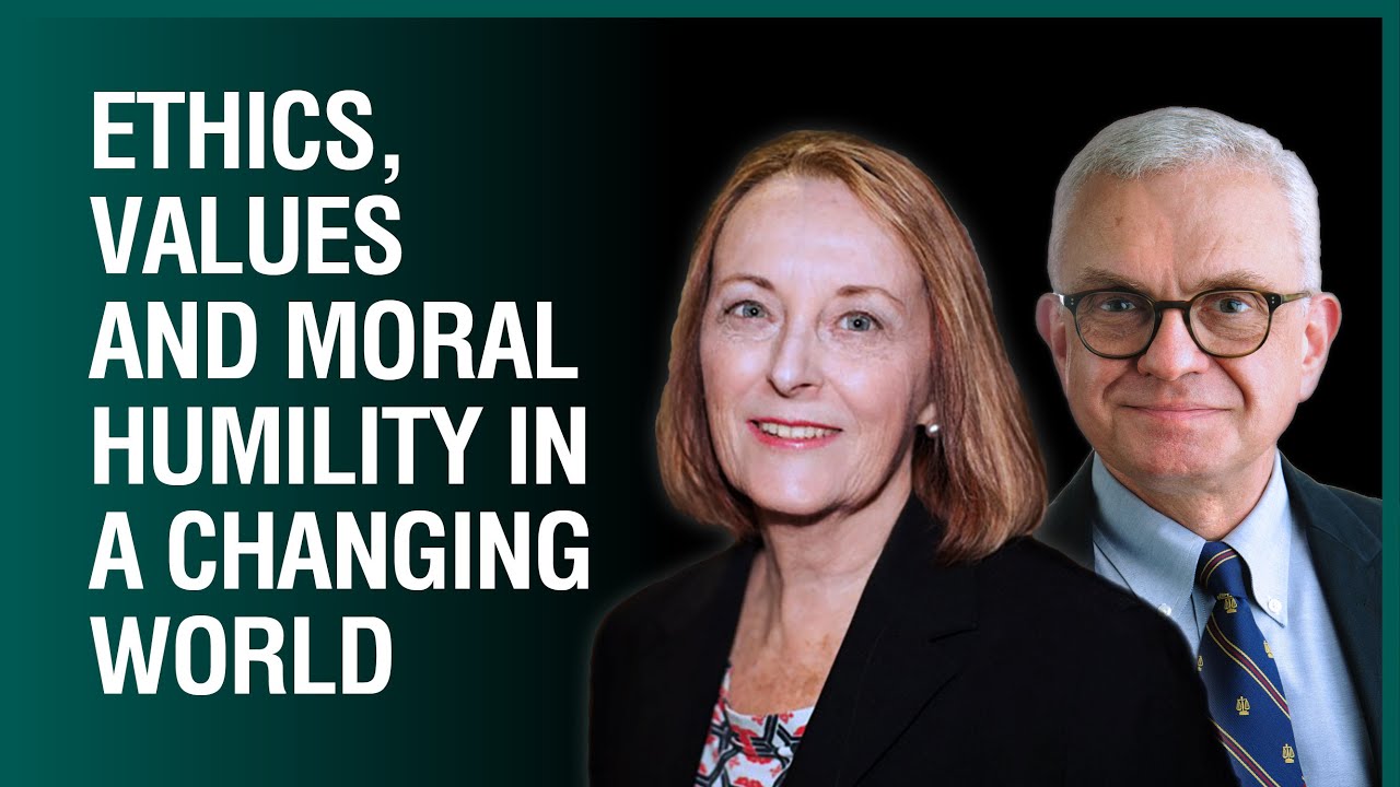 Ethics, values, and moral humility in a changing world | Margaret ...