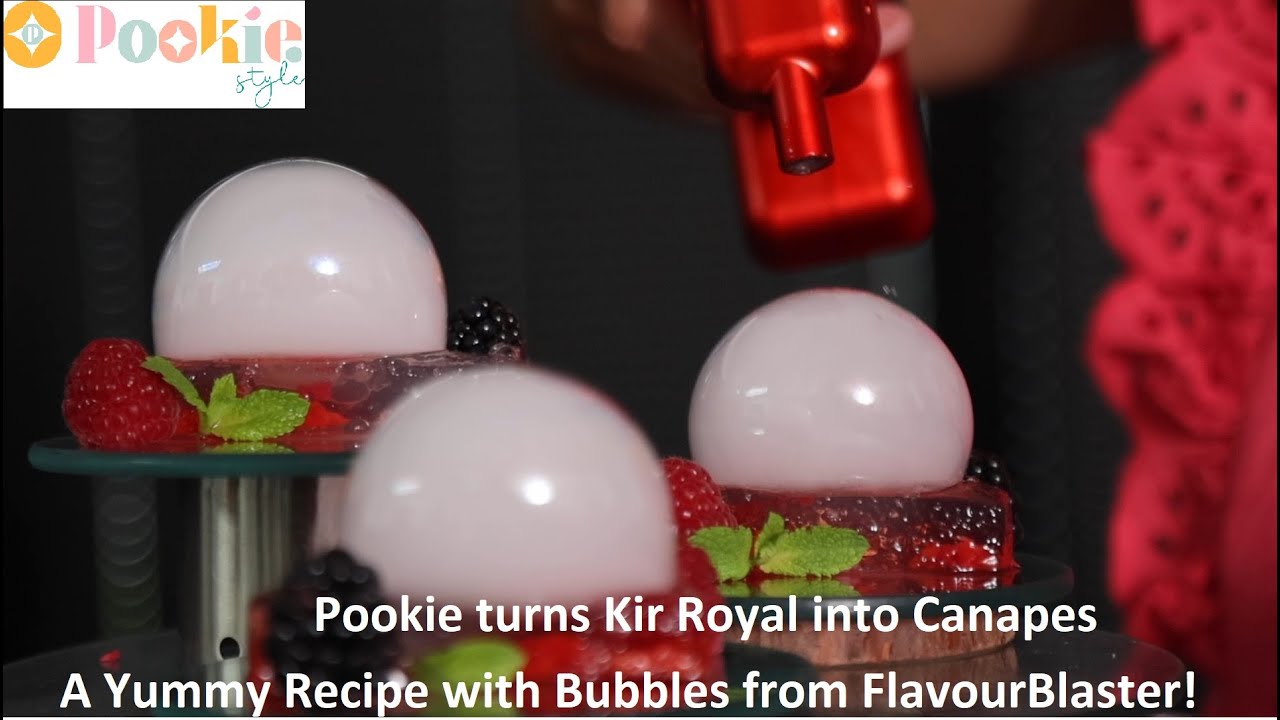 Pookie turns Kir Royal into Canapes - A Yummy Recipe with Bubbles from ...