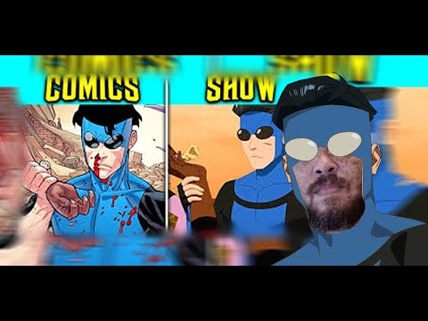 Felix Reacting to Differences Between Invincible Comics and Animated ...