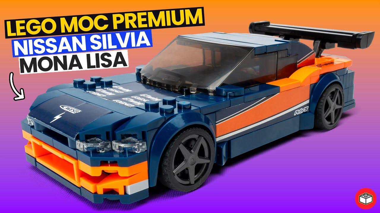🔥 REVIEW MOC Premium LEGO Nissan SILVIA S15 Mona Lisa - Han Tokyo Drift ...