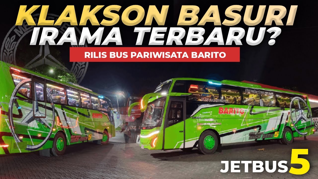 RILIS PO BARITO || PAKAI BASURI IRAMA TERBARU - JETBUS 5 MHD - YouTube