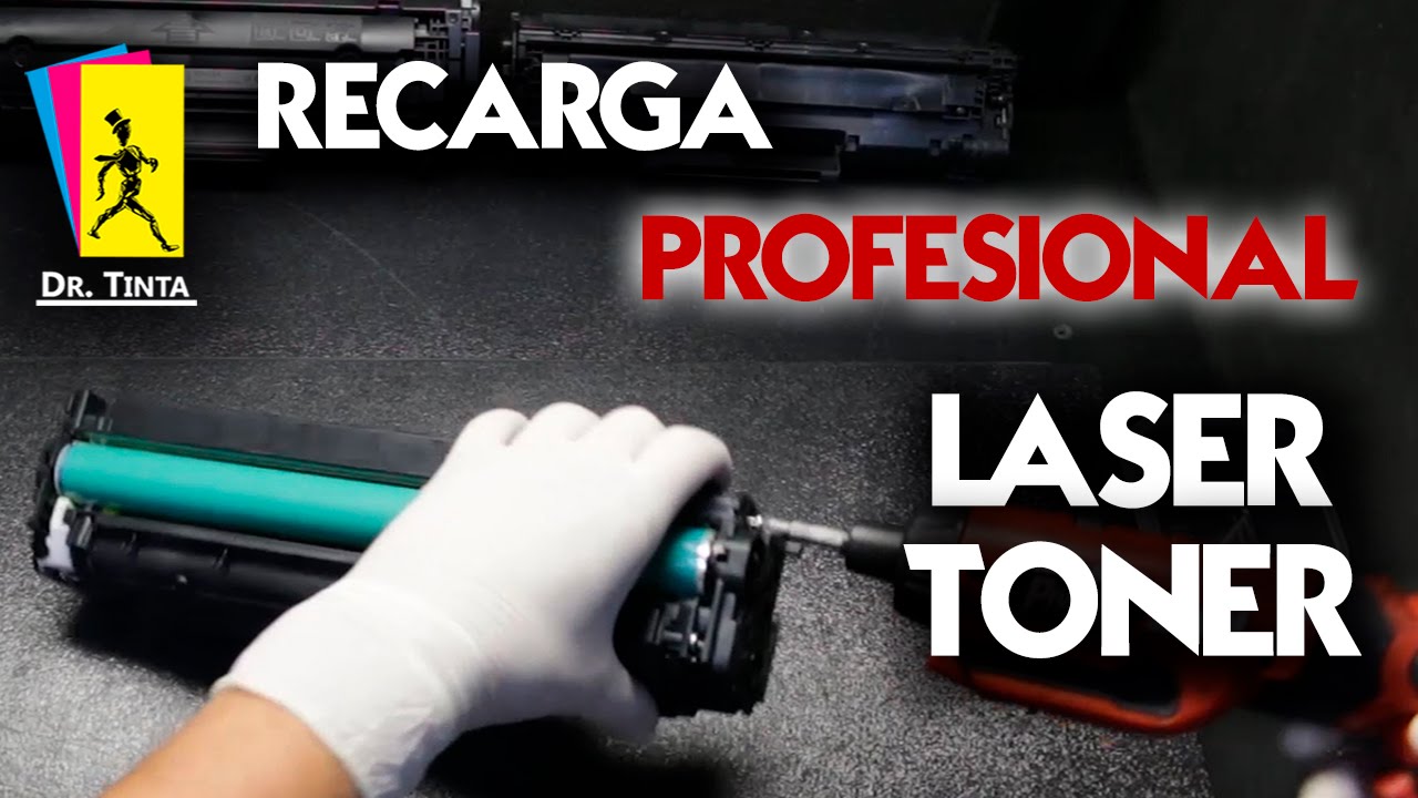 Recargas Profesionales de Laser Toner - YouTube