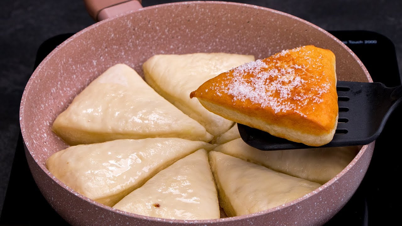 Recipe without kneading. Delicious snack of simple and few ingredients ...