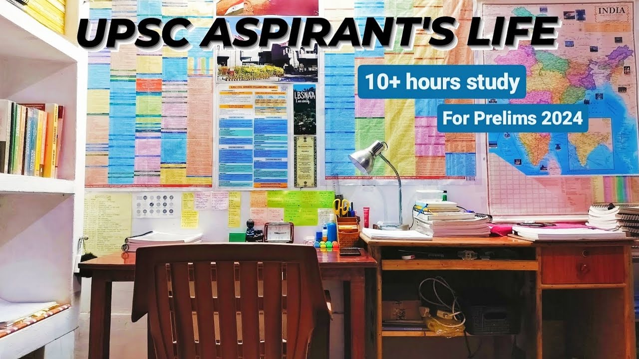 A day in my life vlog |Daily Routine for prelims 2024 |Upsc aspirant ...