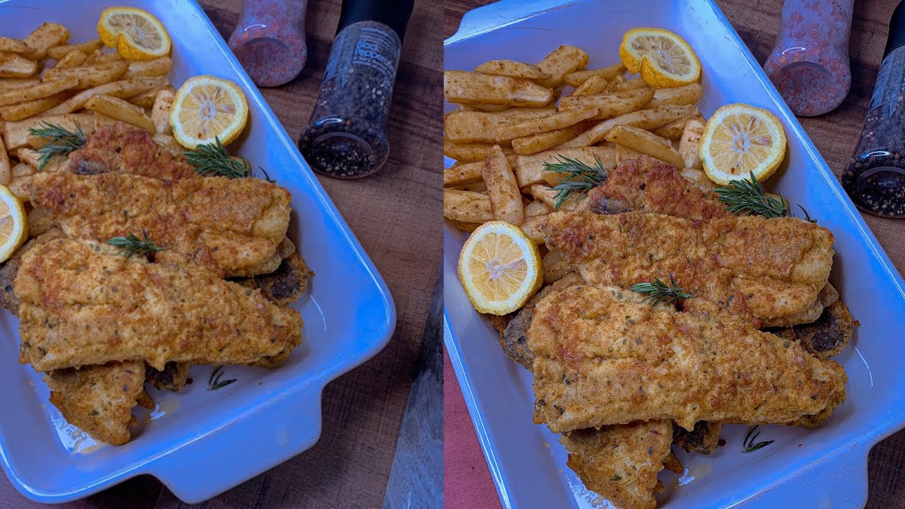 Simple fried hake recipe | fried hake fillets | Pan fried hake - YouTube