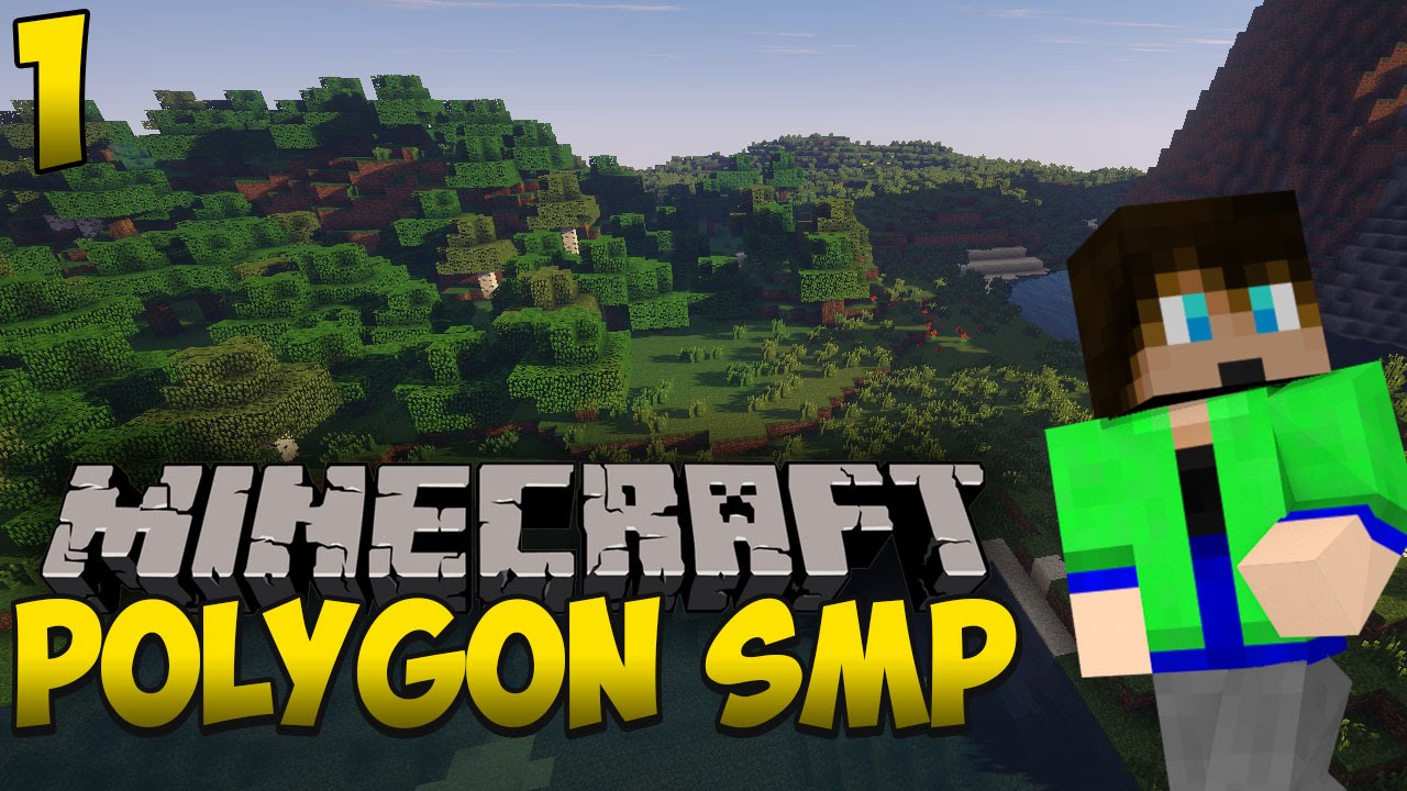 Minecraft 1.8: The Polygon SMP - Episode 1 "SMP HYPE" (Minecraft 1.8 ...