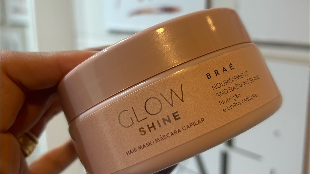Máscara de tratamento Glow Shine da Braé pra um brilho radiante . - YouTube