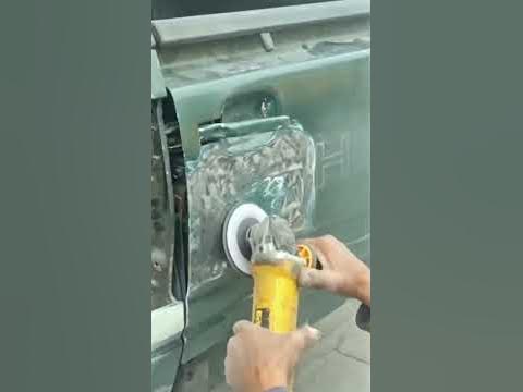 Procedimiento para enderezar un golpe de un carro #Restoration #StepbyStep #CarRestoration #DIY ...