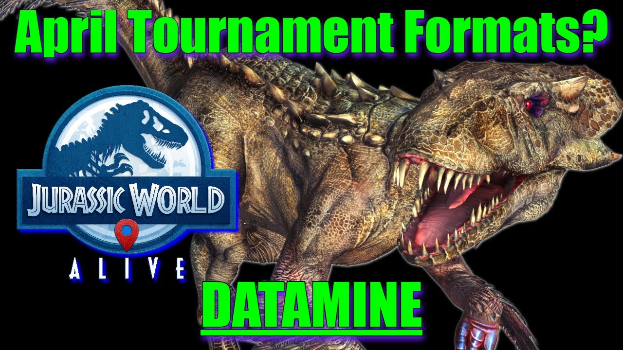 DATAMINE! Pyrorixis Tournament Formats? (Jurassic World Alive 2.22 ...