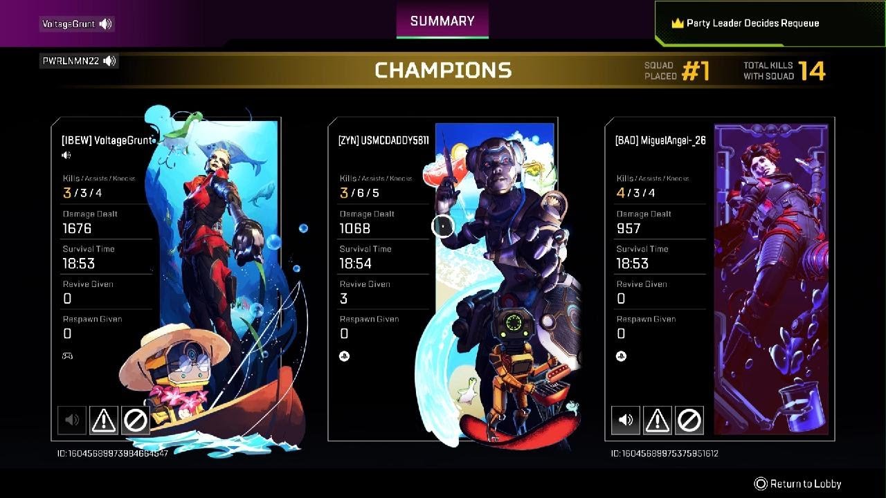 Apex Legends Stunning victory with Dave and Vincenzo - YouTube