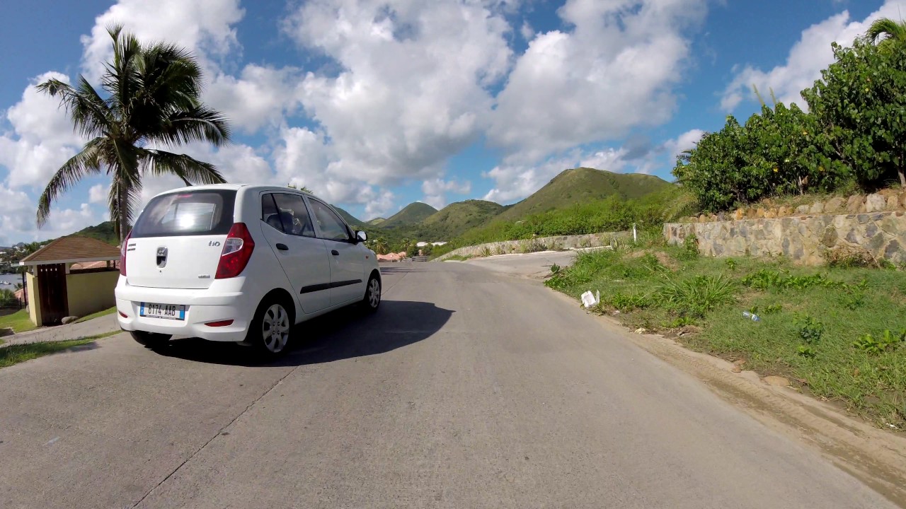 GoPro HERO5 Session St. Maarten French Side Driving - YouTube