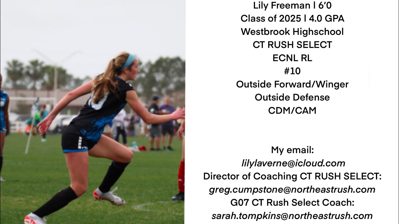 Lily Freeman Winter Showcases 2024 Highlight - YouTube