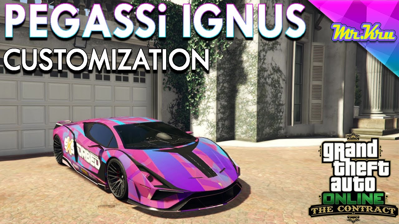 Pegassi ignus | Car Customization | GTA Online - The Contract DLC - YouTube