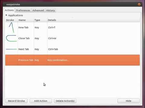 How to use Mouse Gestures In Ubuntu Linux - YouTube
