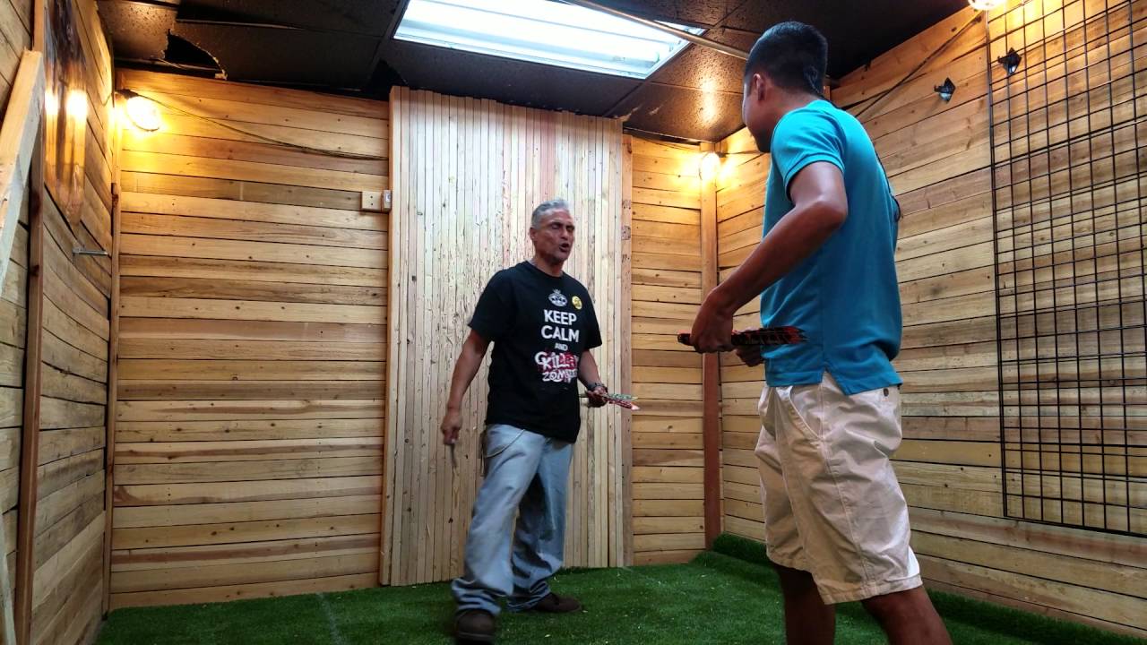 Zombie Apocalypse Store Las Vegas Anthony Champion knife throwing class ...