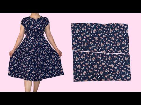 💃 Super Stylish & Easy No-Pattern Dresses | Cut and Sew Trendy Dress ...