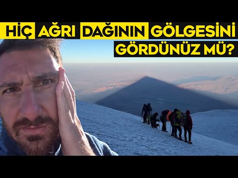 Ağrı Dağına Zorlu Tırmanışım - Ağrı Dağının Gölgesi