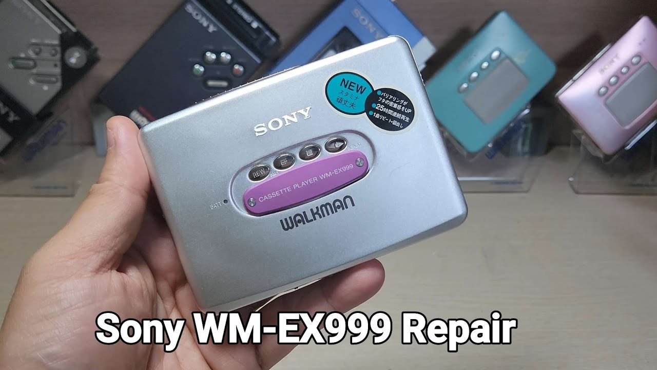 Sony WM-EX999 Repair Cassette Player Walkman - YouTube