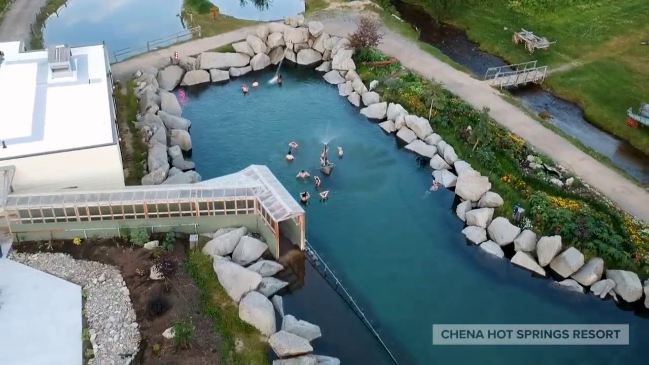 Summer at Chena Hot Springs Resort - YouTube