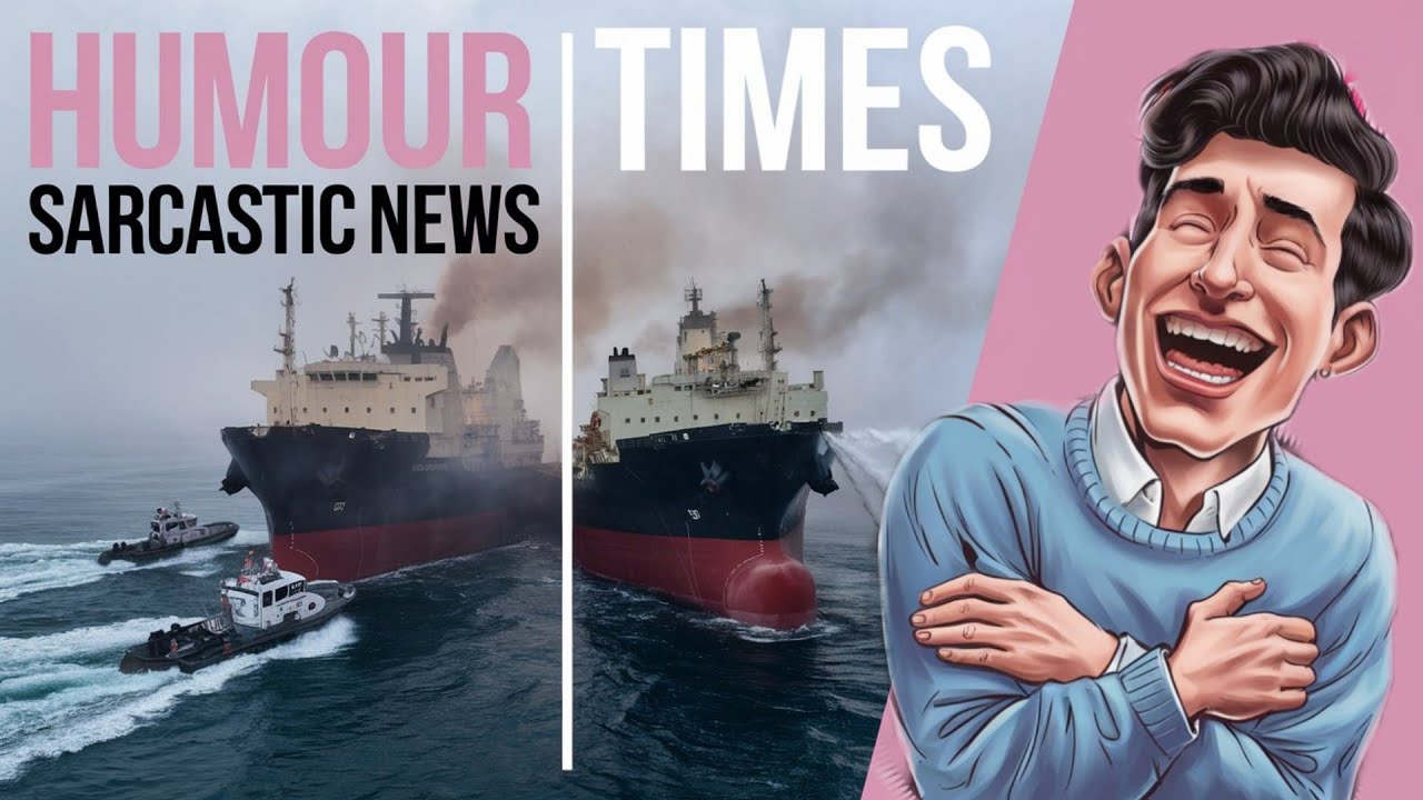Ships Collision In North Sea | Humour Times - YouTube