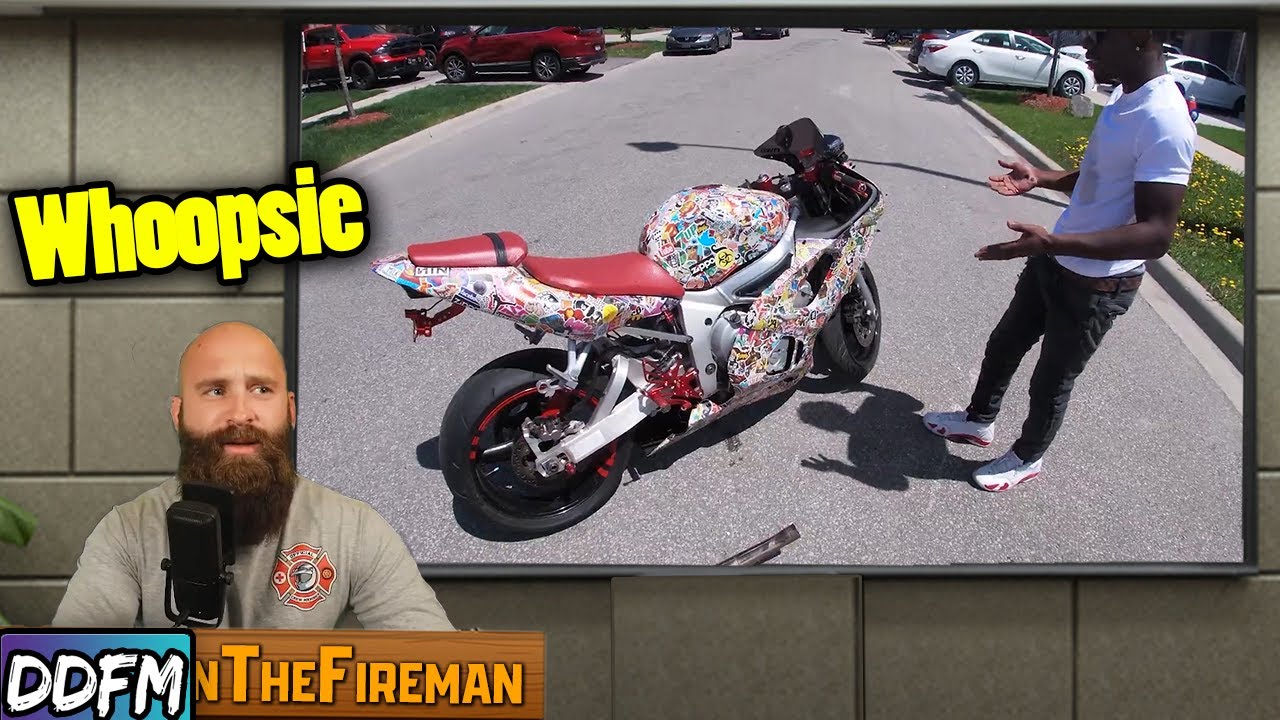 Crashed a Yamaha R6 On The First Ride! - YouTube