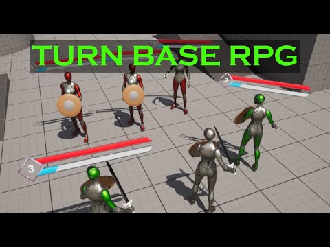Turn Base RPG - Unreal Engine Marketplace - YouTube