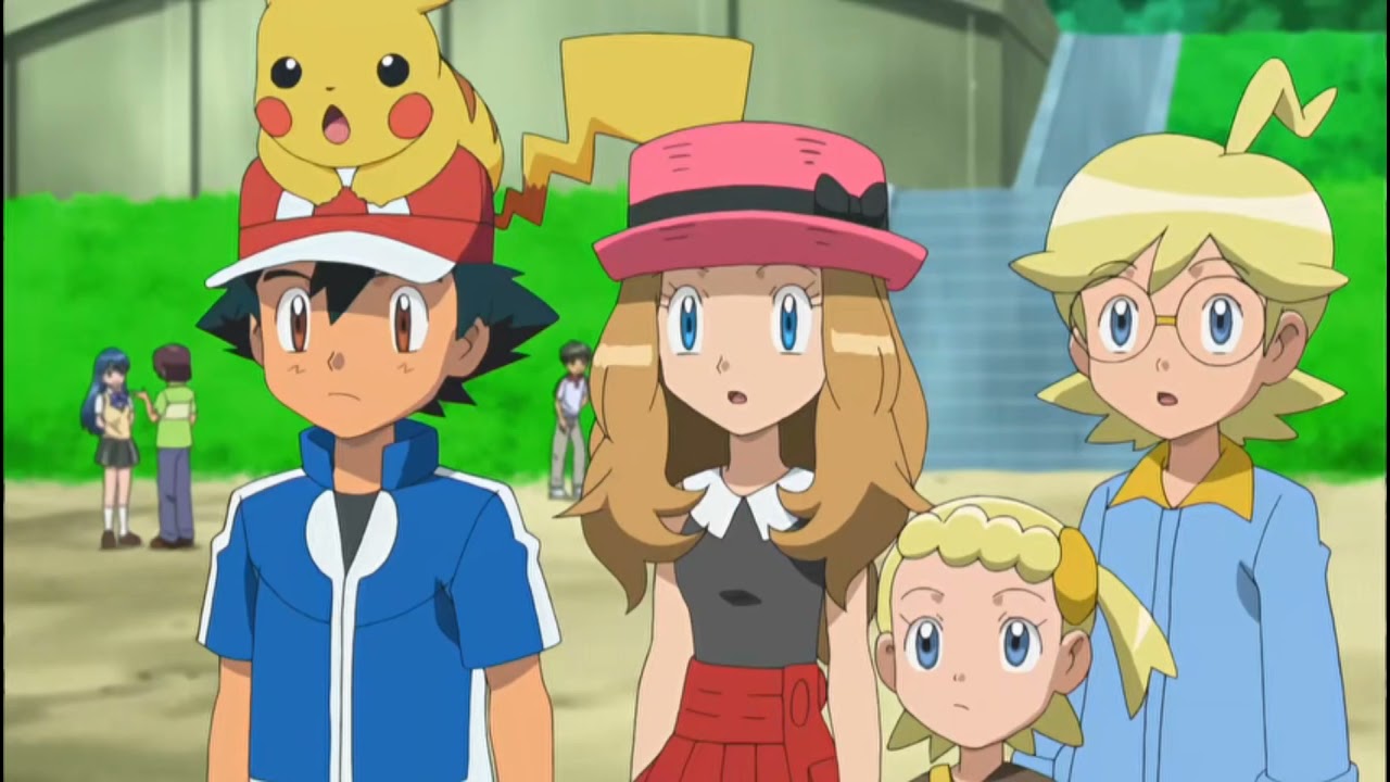 Pokemon XY Tierno And Shauna Knows Serena - YouTube