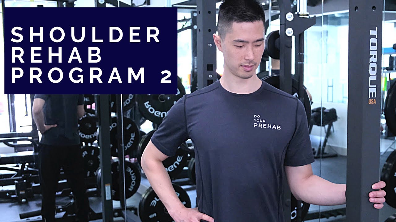 Advanced Home Shoulder Rehab Program - YouTube