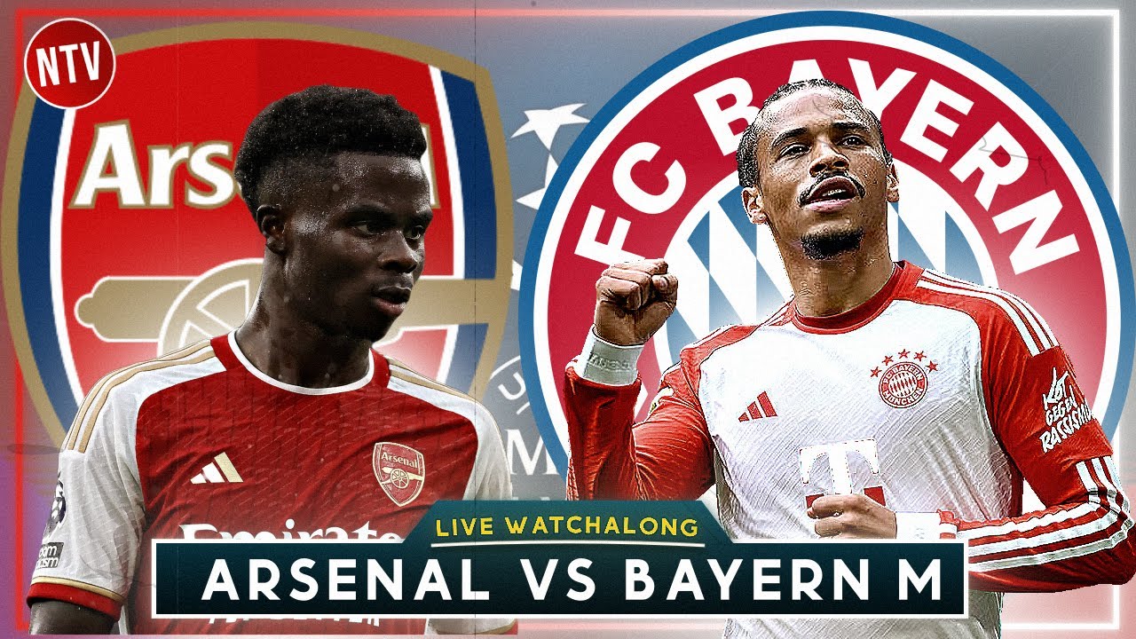 Arsenal Vs Bayern Munich Live Watch Along | NormskiTV - YouTube