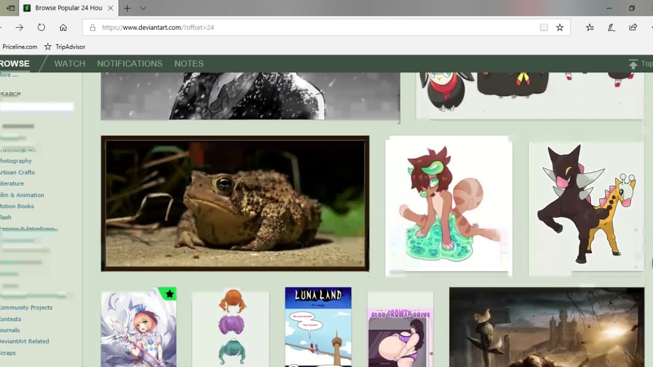 DeviantART RANT - YouTube