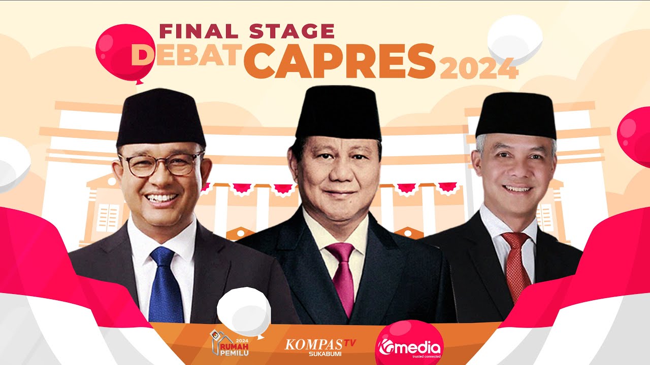 Debat Seru Anies VS Prabowo VS Ganjar di Debat Capres Terakhir 2024 ...