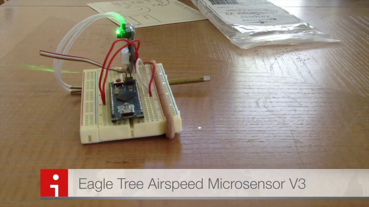 Eagle Tree Airspeed Sensor, Third Party Mode | Build and Test - YouTube