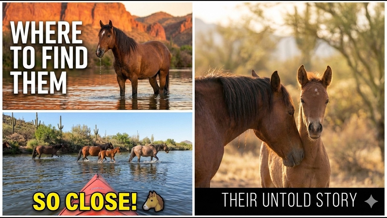 How to Find Wild Horses in Arizona: Salt River Ultimate Guide - YouTube