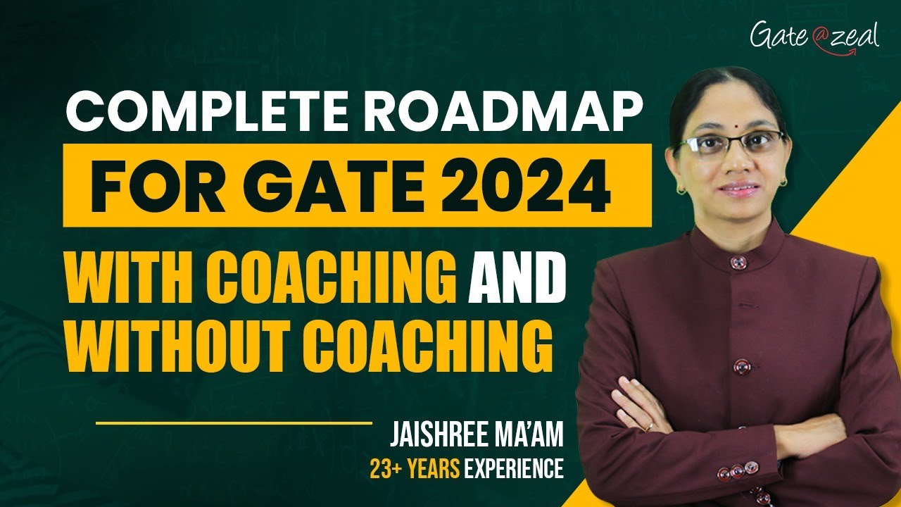 RoadMap for GATE CSIT 2024 | GATE Self Preparation Motivation ...