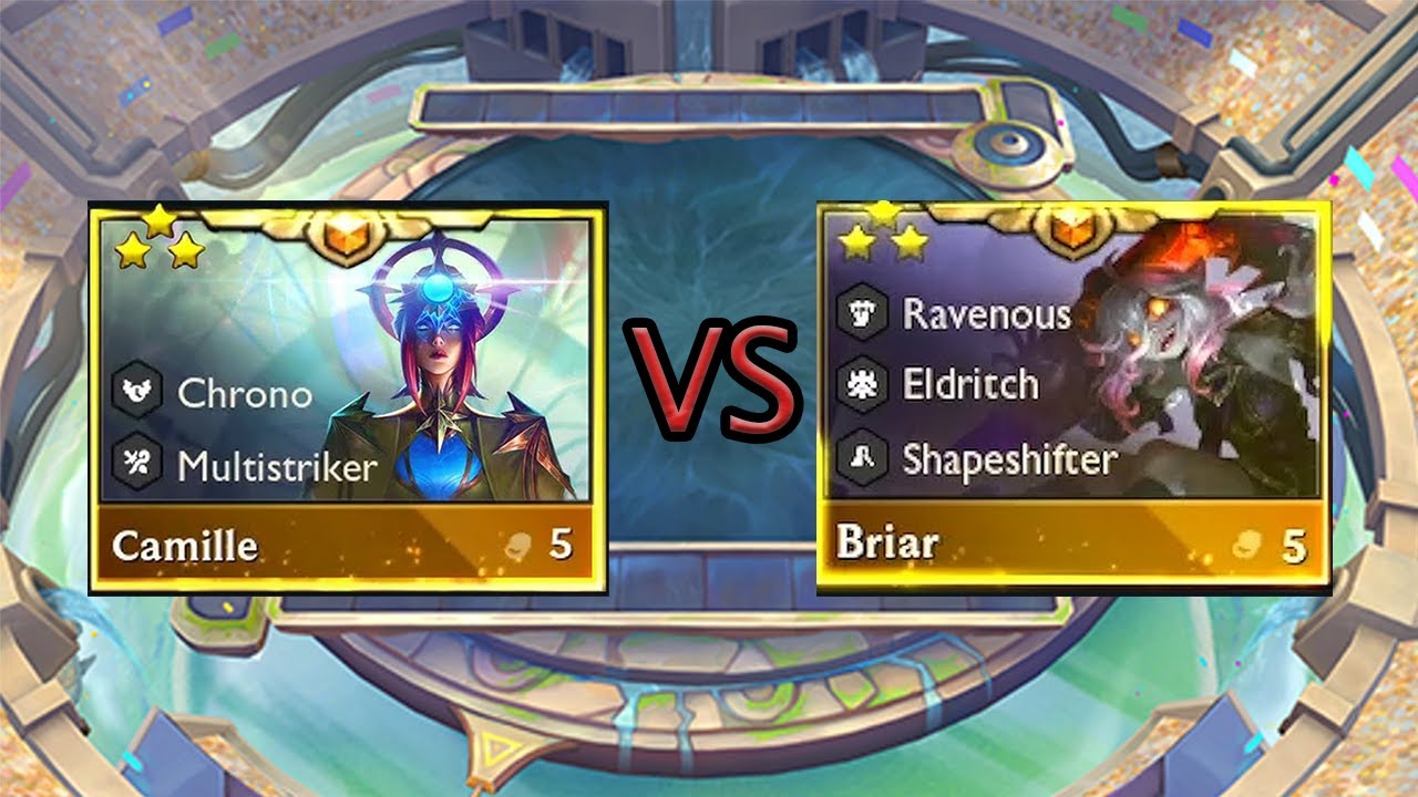 TFT Set 12 - Camile⭐⭐⭐ VS Briar⭐⭐⭐ - YouTube