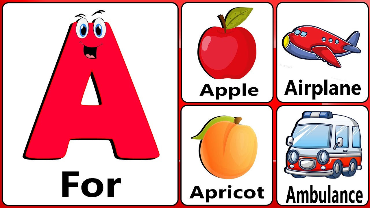 10 Words From A | Words That Start With Letter A | A Words Vocabulary ...